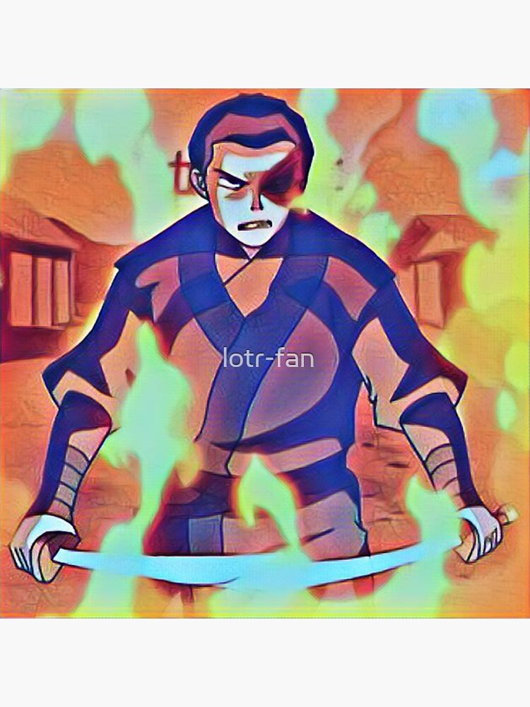 "Avatar TLA: Zuko" Sticker by lotr-fan | Redbubble