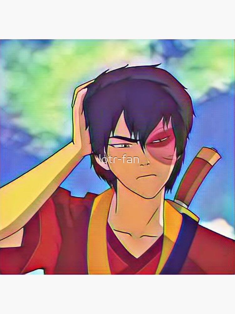 "Avatar TLA: Zuko" Sticker for Sale by lotr-fan | Redbubble