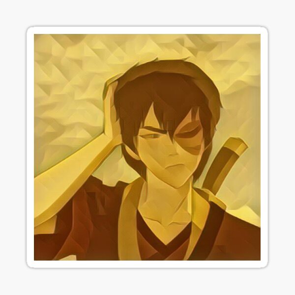 "Avatar TLA: Zuko" Sticker for Sale by lotr-fan | Redbubble