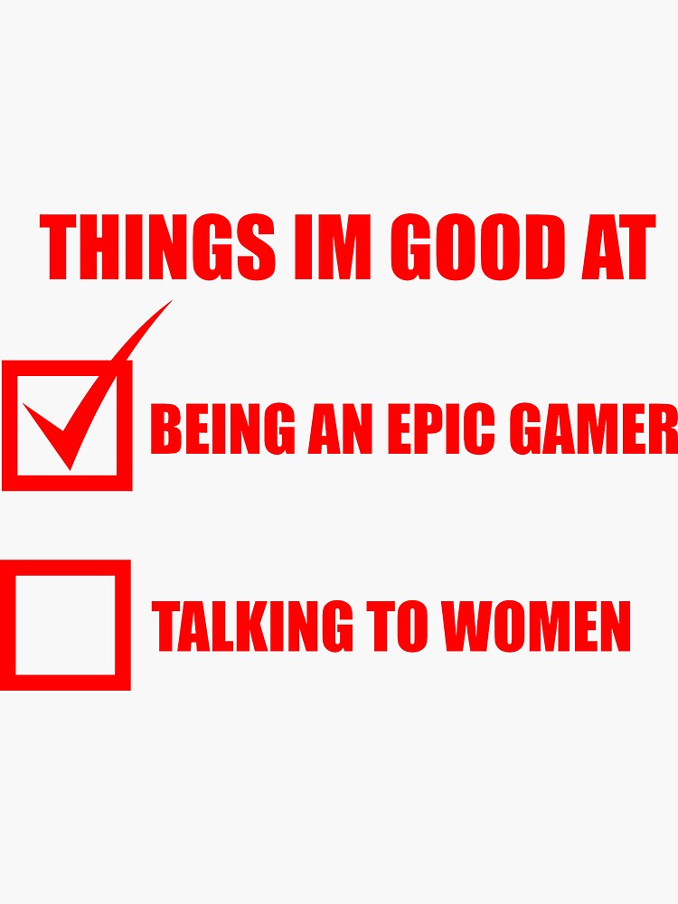 "Epic Gamer Swag" Sticker for Sale by BronzeGod | Redbubble