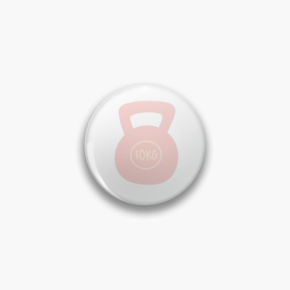 "Cute Pink Kettlebell Sticker " Sticker for Sale by MorganRenfro ...