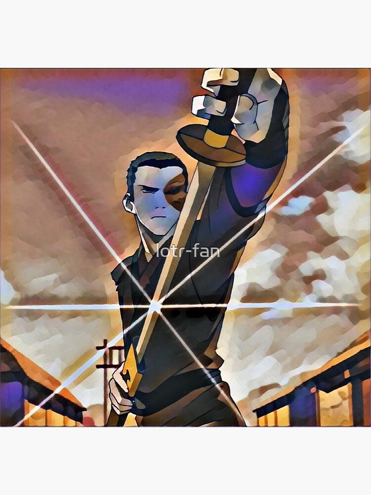 "Avatar TLA: Zuko with Swords" Poster for Sale by lotr-fan | Redbubble