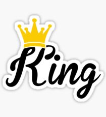 King Crown: Stickers | Redbubble