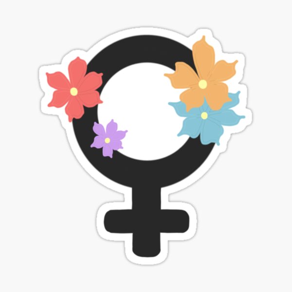 "Female Symbol" Sticker for Sale by deannayee | Redbubble