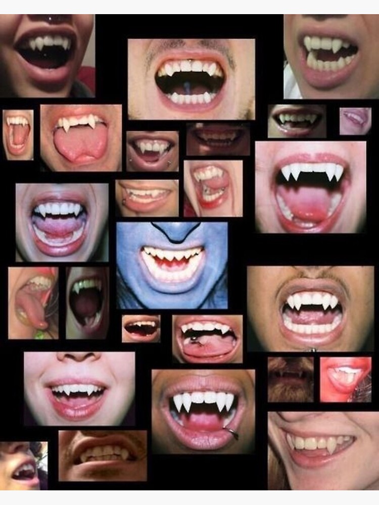 "y2k grunge vampire" Art Print by elinguinness | Redbubble