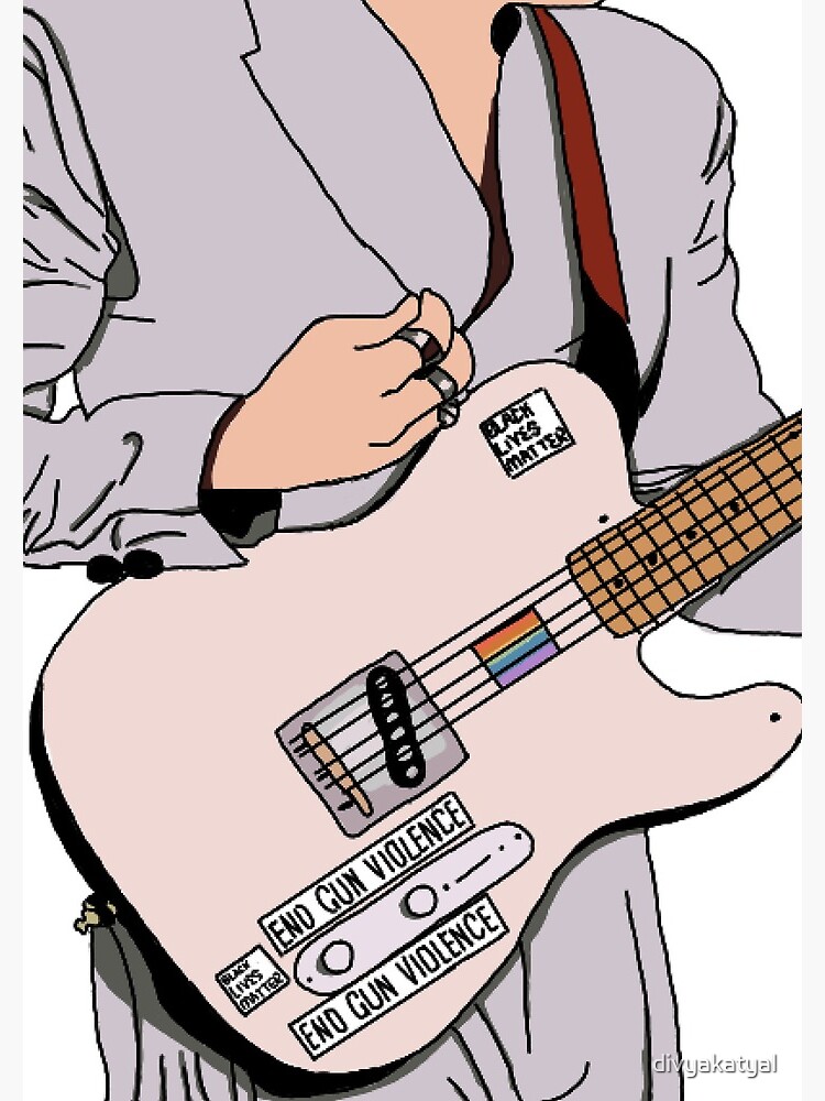 "Harry Styles BLM + Pride" Spiral Notebook by divyakatyal | Redbubble