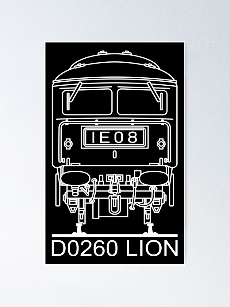 "D0260 Lion Prototype Type 4 Diesel Locomotive British Rail Prototype ...