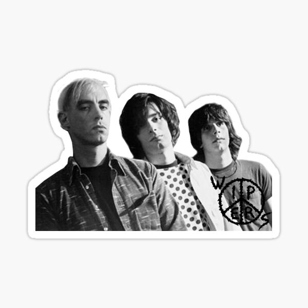 "Wipers Rock Band Group " Sticker for Sale by lithoman2 | Redbubble