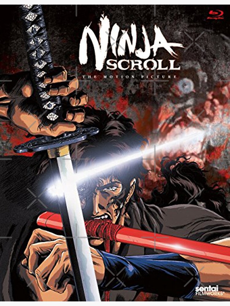 "NINJA SCROLL" Poster for Sale by gadgetworld | Redbubble