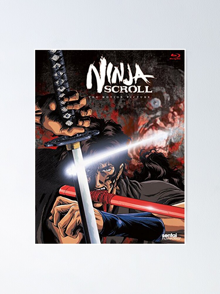 "NINJA SCROLL" Poster for Sale by gadgetworld | Redbubble