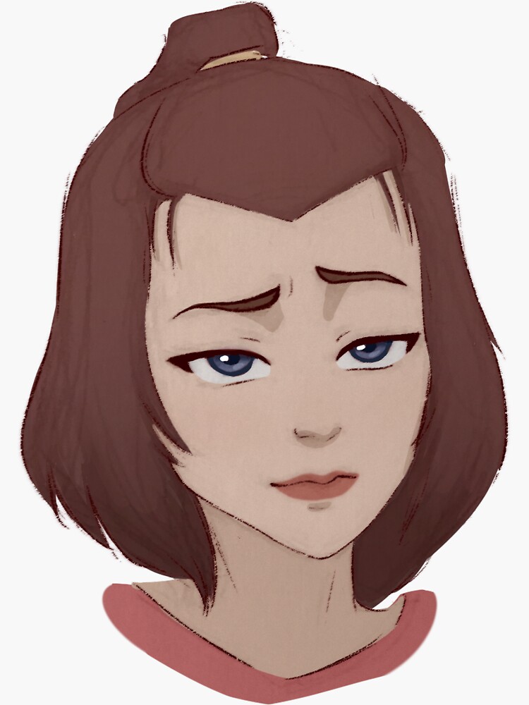 "Suki Avatar the Last Airbender" Sticker for Sale by mariacs123 | Redbubble