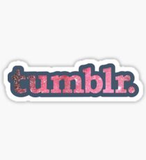 Blog Tumblr: Stickers | Redbubble