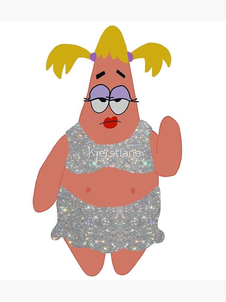 Patrick Star As A Girl