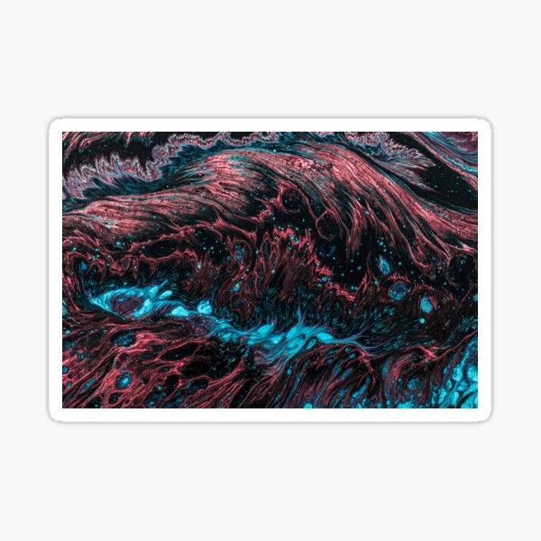 "OVERFLOW" Sticker for Sale by Yalulani | Redbubble