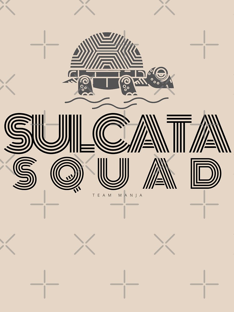 "Team Manja Sulcata Squad Poster und Drucke" T-Shirt von TeamManja ...