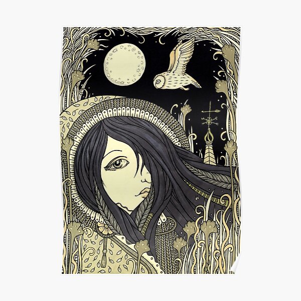 "Ciara" Poster by AnitaInverarity | Redbubble