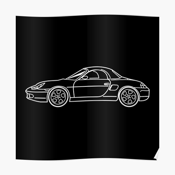 "Porsche 986 boxster" Poster for Sale by Aurealis | Redbubble