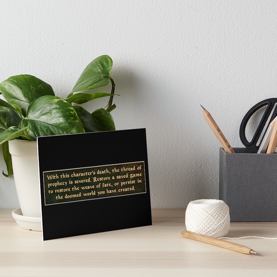"With This Character's Death Meme" Art Board Print by artsylab | Redbubble