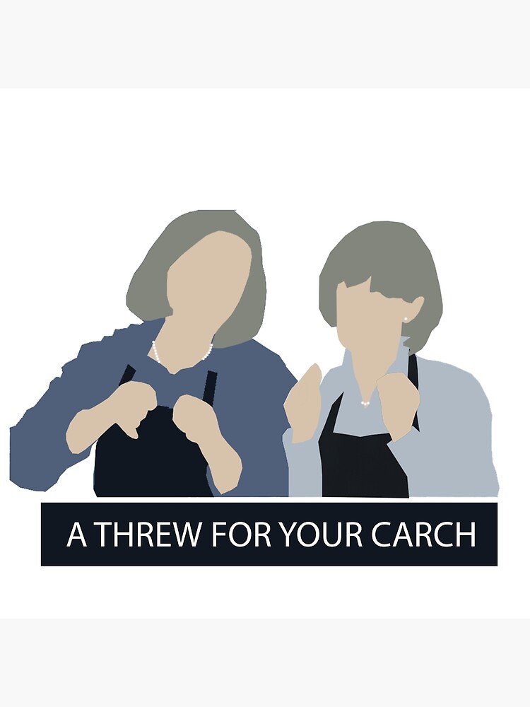 "Prude and Trude - Kath and Kim" Poster for Sale by angusblackley ...