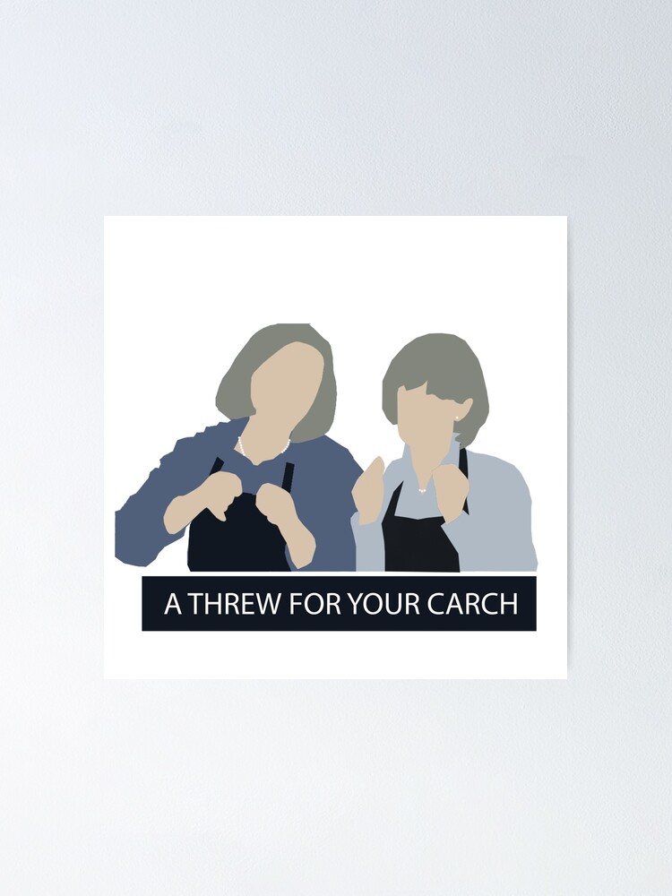 "Prude and Trude - Kath and Kim" Poster for Sale by angusblackley ...