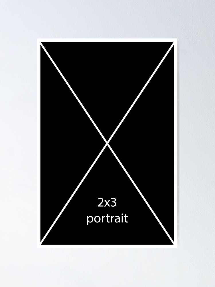 Póster «Plantilla 2x3 Vertical 6501 X 9750» de LookFrog | Redbubble