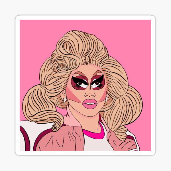 "Trixie Mattel sticker" Sticker for Sale by Nathan4442 | Redbubble