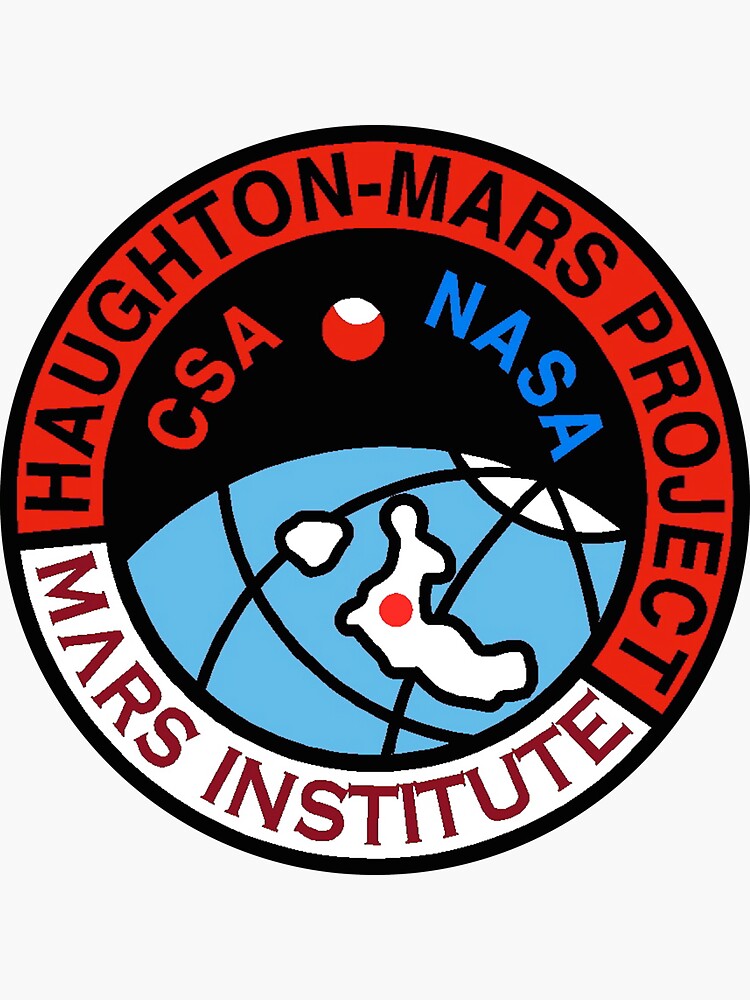 "Haughton-Mars Project Official Logo" Sticker for Sale by marsinstitute ...