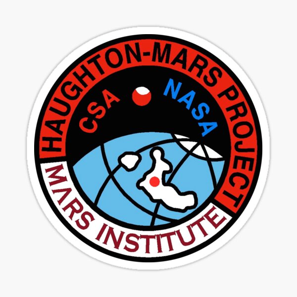 "Haughton-Mars Project Official Logo" Sticker for Sale by marsinstitute ...