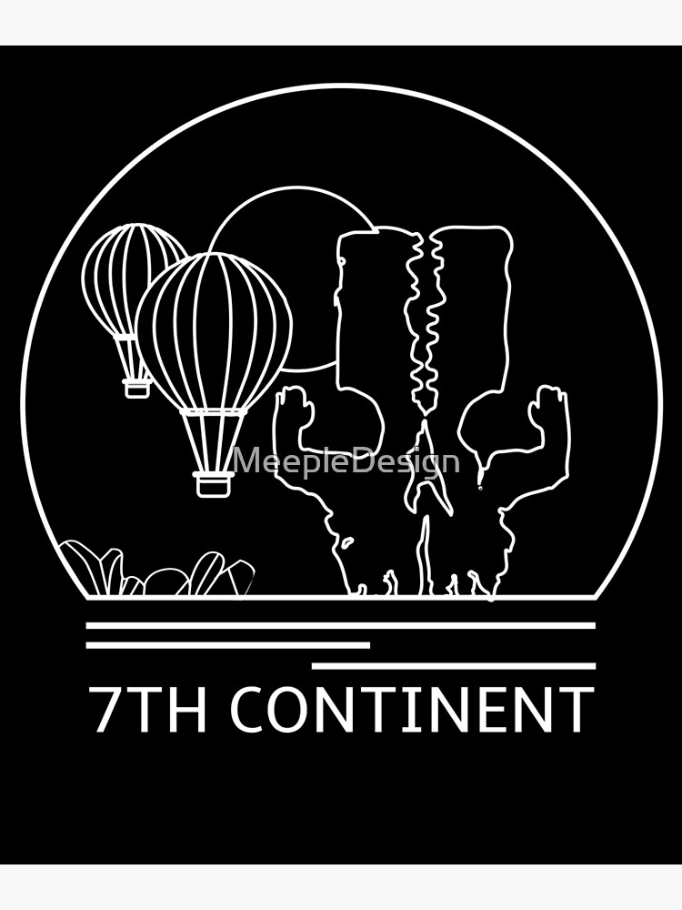 Póster «The 7th Continent Minimalist Line Drawing - Graphic inspirado ...