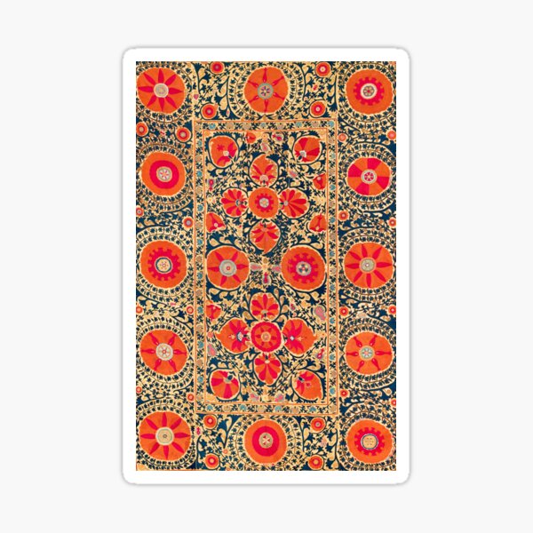 "Persian pattern from Central Asia" Sticker for Sale by lakydavid ...