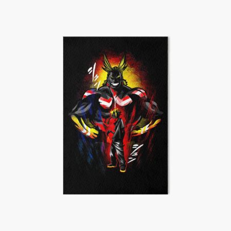 "All-Might Symbol of Peace" Art Board Print for Sale by Halleydalida ...