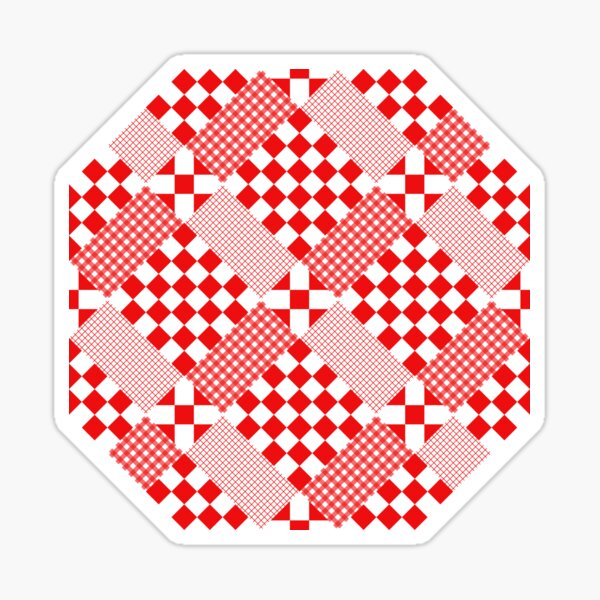 Tablecloth Stickers | Redbubble