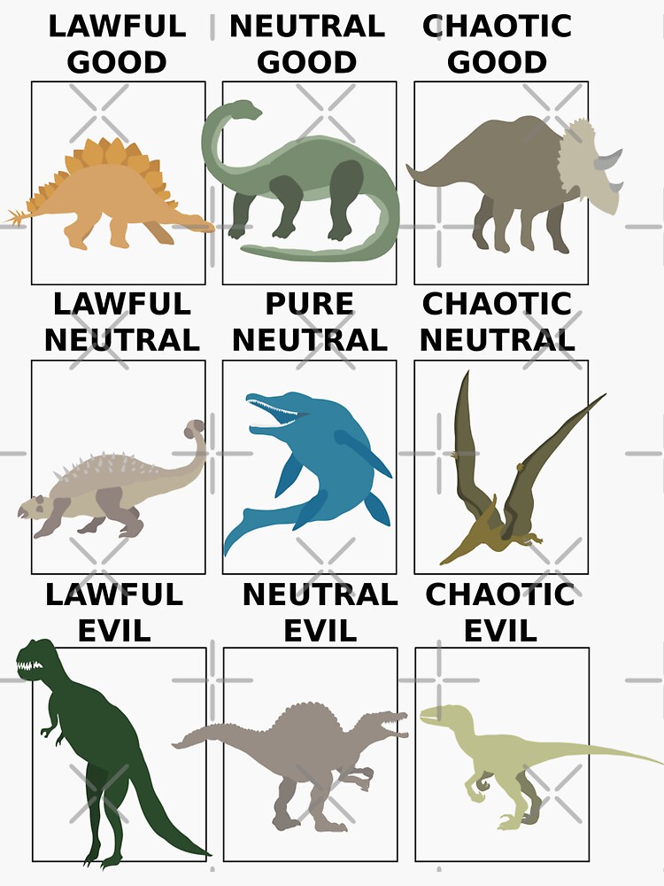 "Dinosaurs alignment" Sticker for Sale by DigitalCleo | Redbubble