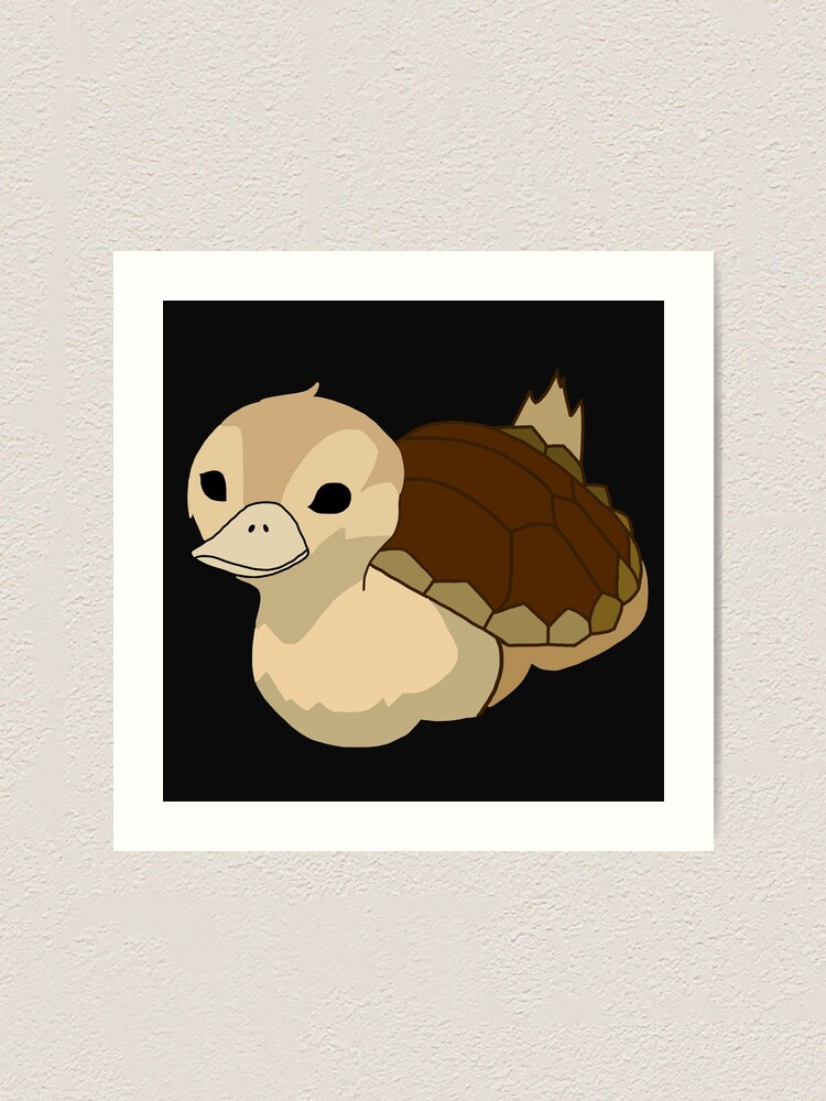 "turtle duck from avatar the last airbender" Art Print for Sale by ...