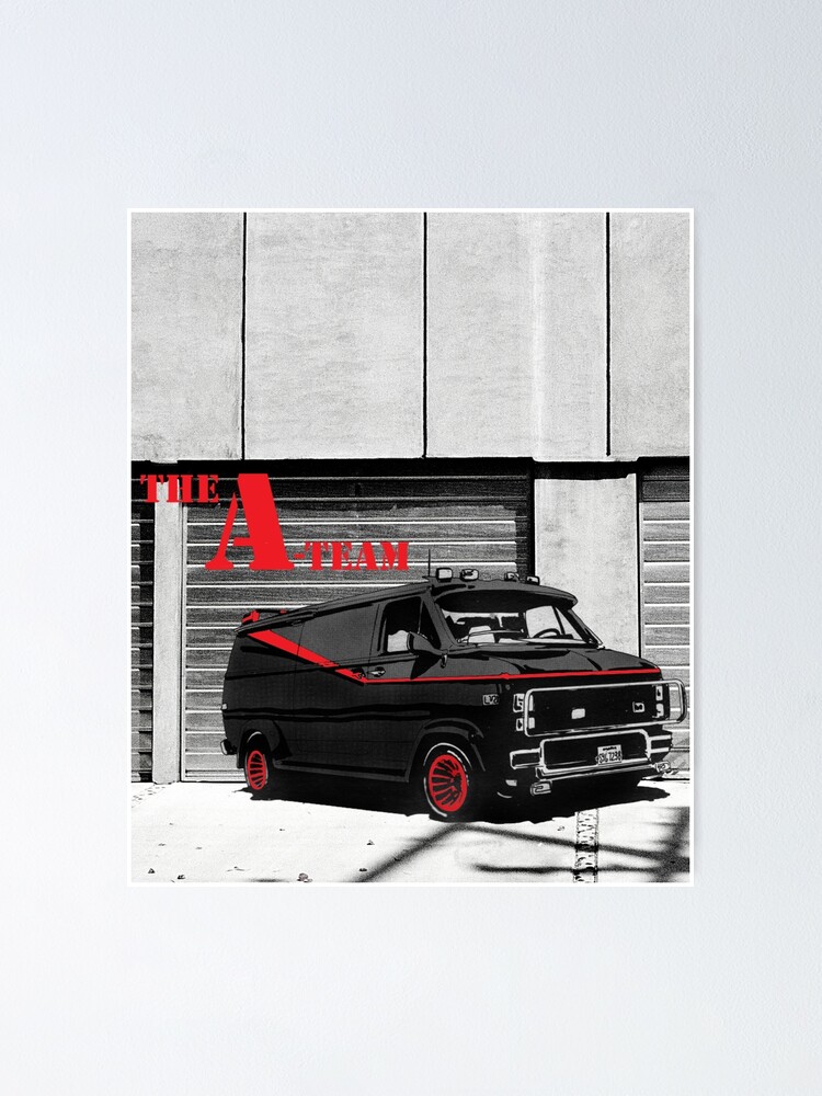 "A Team Van GMC" Poster for Sale by MWAApparel | Redbubble