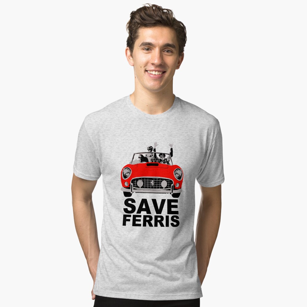 "Save Ferris" Sticker for Sale by SMarques | Redbubble