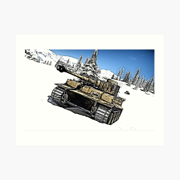 "Tiger Panzerkampfwagen VI Tiger 1 Panzerkampfwagen VI Tiger tank" Art ...