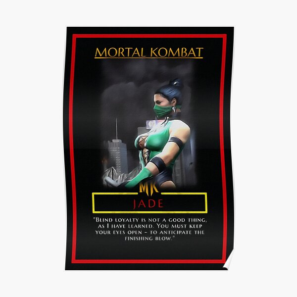 "Jade Mortal Kombat (MK9) Good Characters, Poster,pillow and more ...