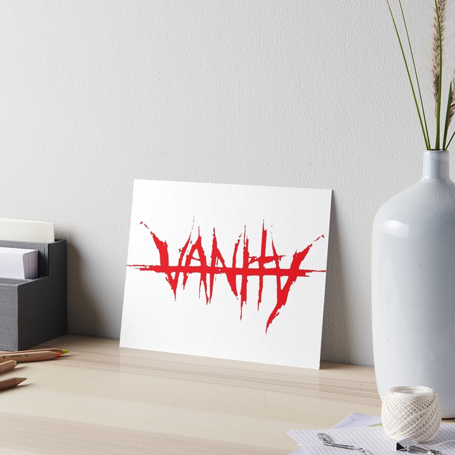 "NO VANITY" Art Board Print for Sale by thieren-n | Redbubble