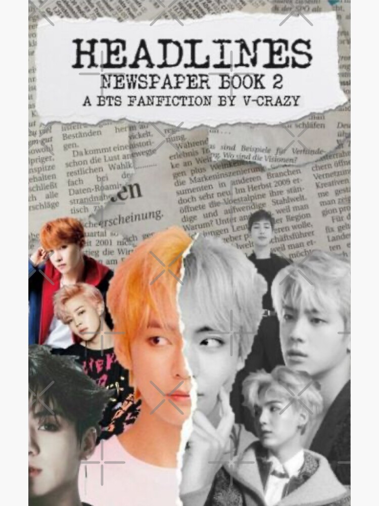 "BTS Headlines Newspaper" Poster by Lavender823s | Redbubble