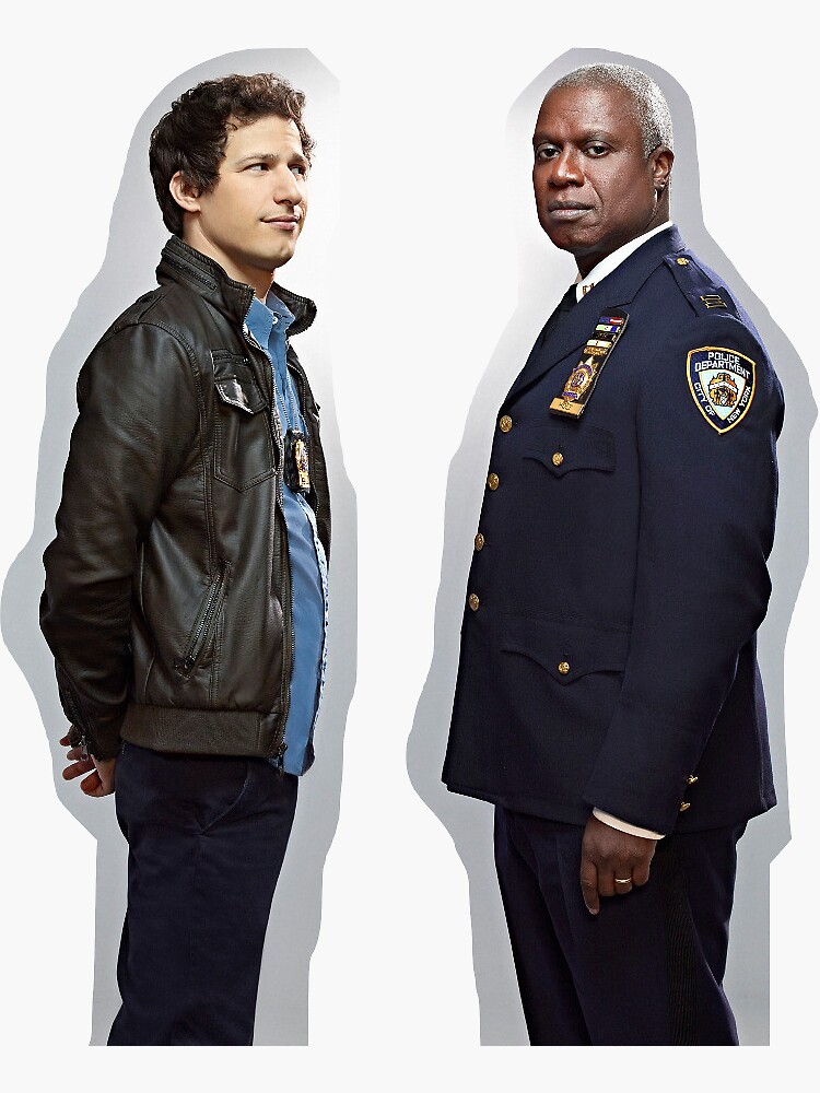 "B99 Jake Peralta Sticker" Sticker for Sale by Shwetha1900 | Redbubble