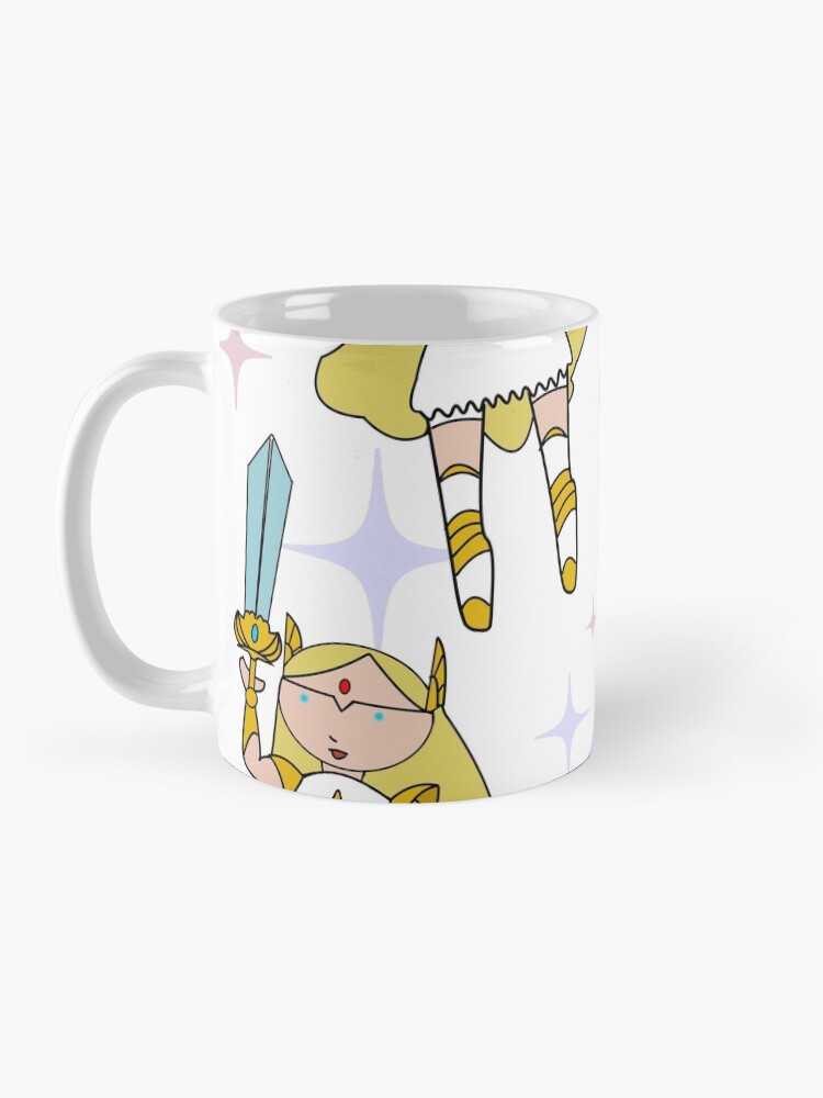 "She-ra Chibi Repeat Print" Coffee Mug for Sale by billiegrant | Redbubble