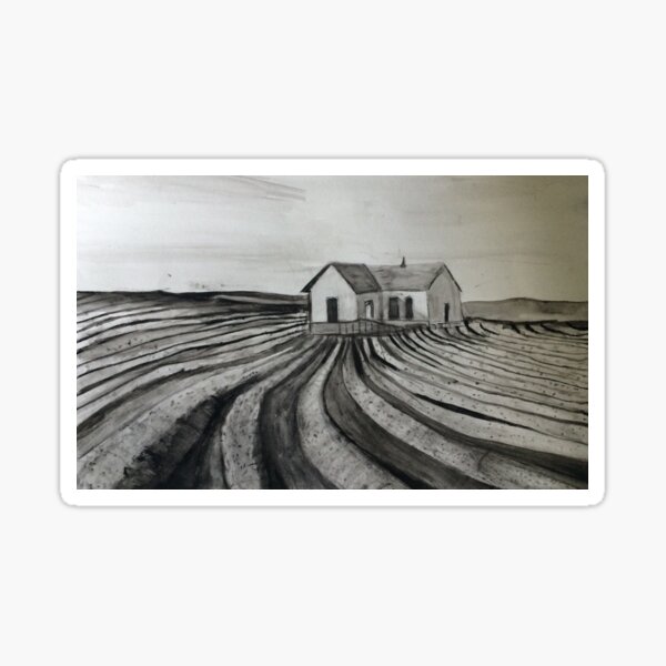 "Tractored Out Inspired" Sticker by nzamora | Redbubble