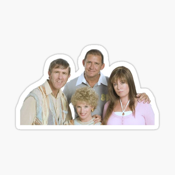 "Kath and Kim Family" Sticker for Sale by angusblackley | Redbubble