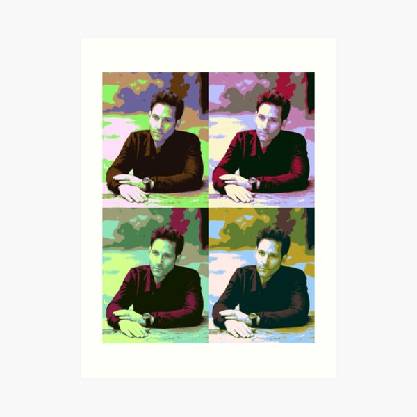 "Paul Rudd Pop Art" Art Print for Sale by HarryBull | Redbubble