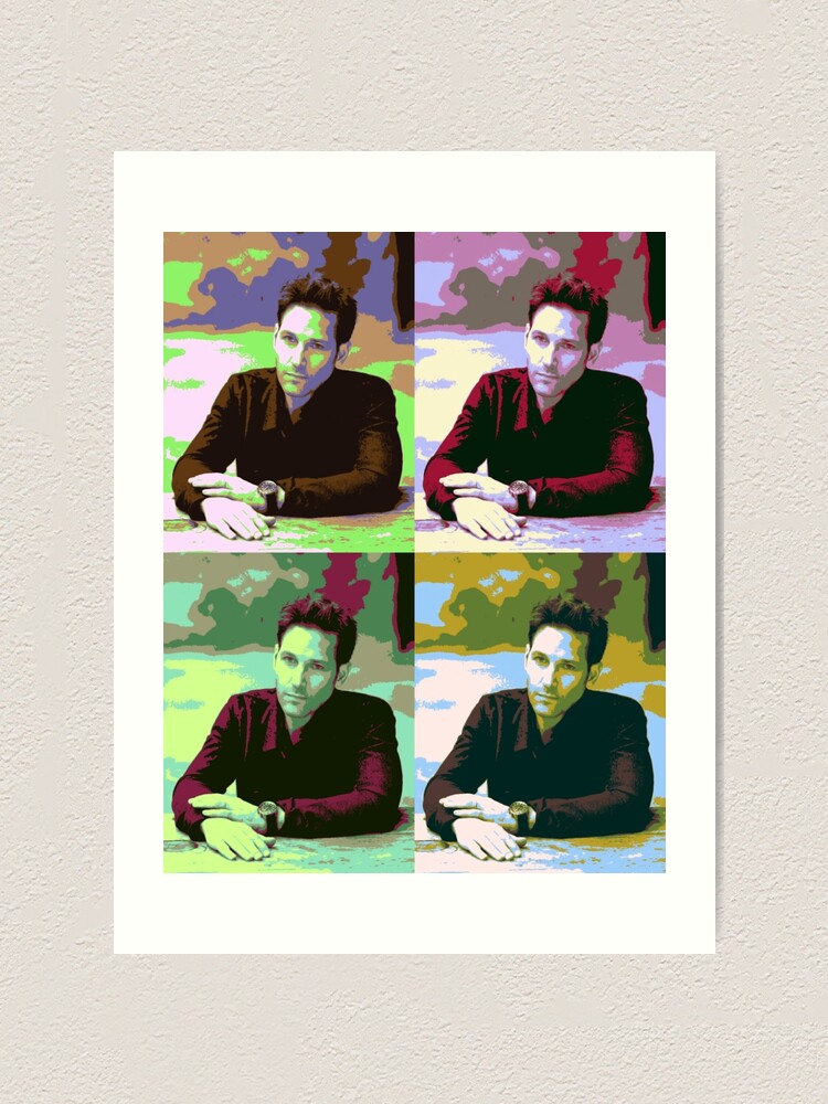 "Paul Rudd Pop Art" Art Print for Sale by HarryBull | Redbubble