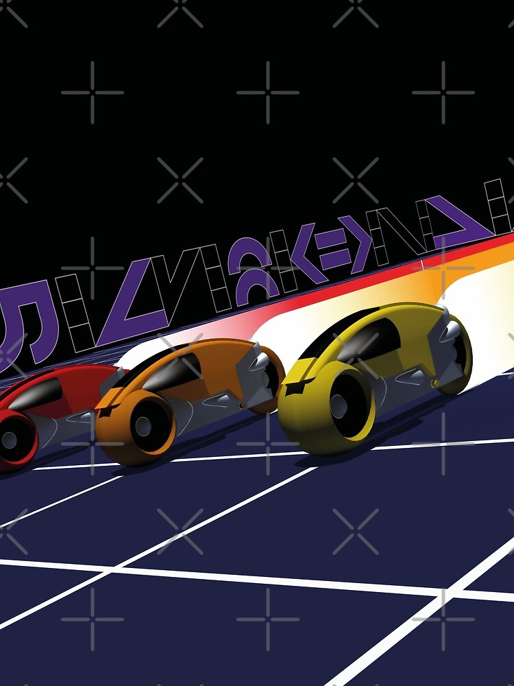 "TRON Lightcycle racing grid" Graphic T-Shirt for Sale by StevenW-J ...