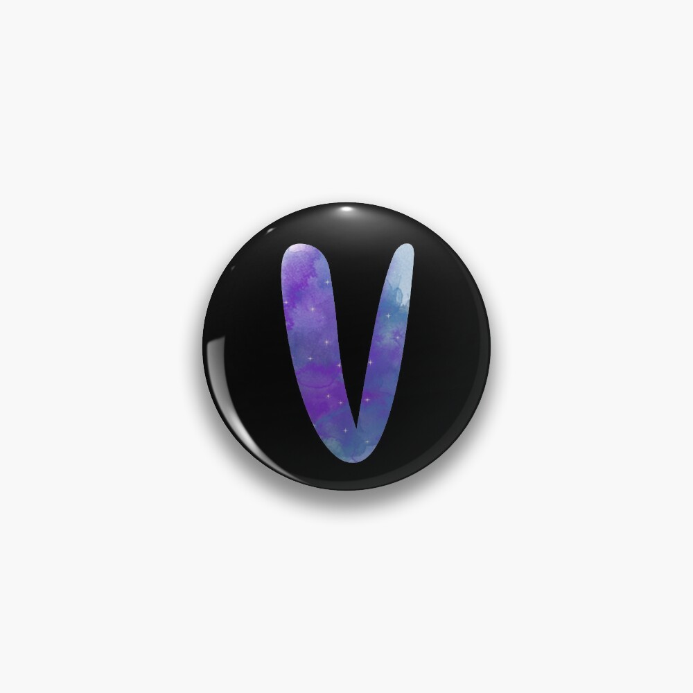 "V" Sticker for Sale by Be Scintilla | Redbubble