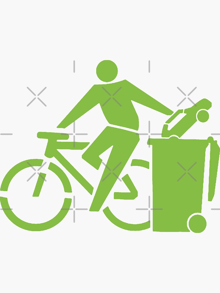 "clean up. " Sticker for Sale by derP | Redbubble