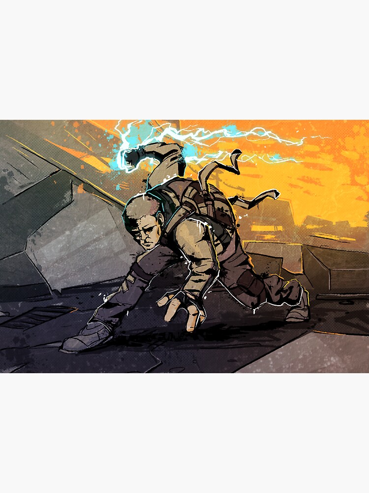 "Infamous (poster)" Sticker for Sale by stormful | Redbubble